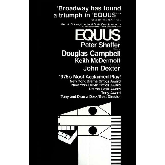 Equus (Broadway) - movie POSTER (Style A) (11" x 17") (1974) - Walmart.com