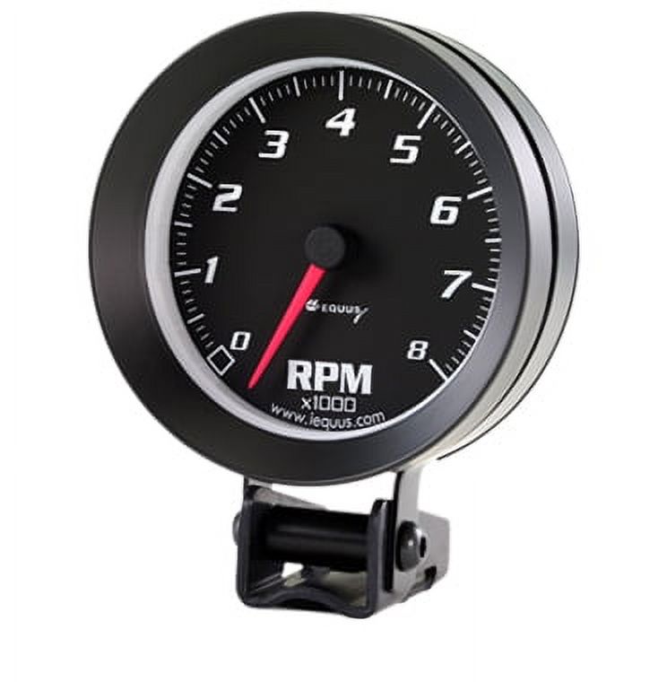 Equus 6068 3-3/8" Tachometer, Black - Walmart.com