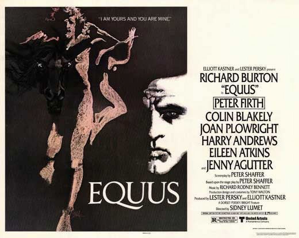 Equus - movie POSTER (Style A) (11" x 14") (1977) - Walmart.com