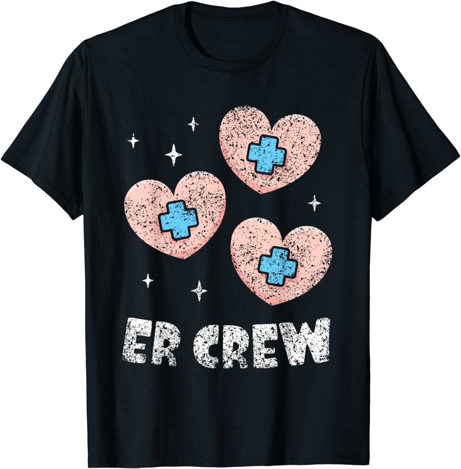 Er Crew Nursing Er Nurse Ed Emergency Room Nurses Cotton T-Shirt ...