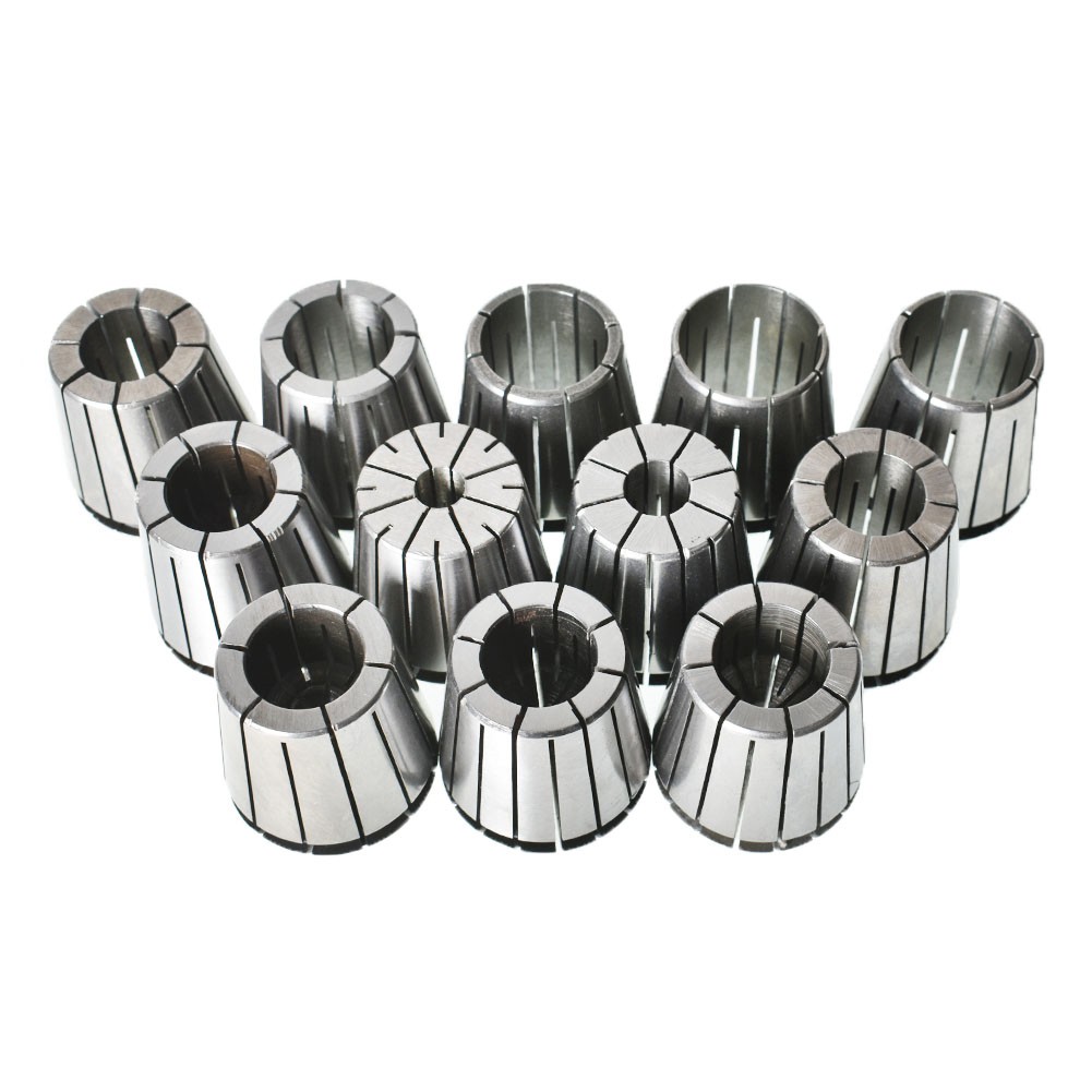 Er11/Er16/Er20/Er25/Er32/Er40 Spring Collet Set For Cnc Milling Lathe Machine (12pcs ER40（1/8-1 ...