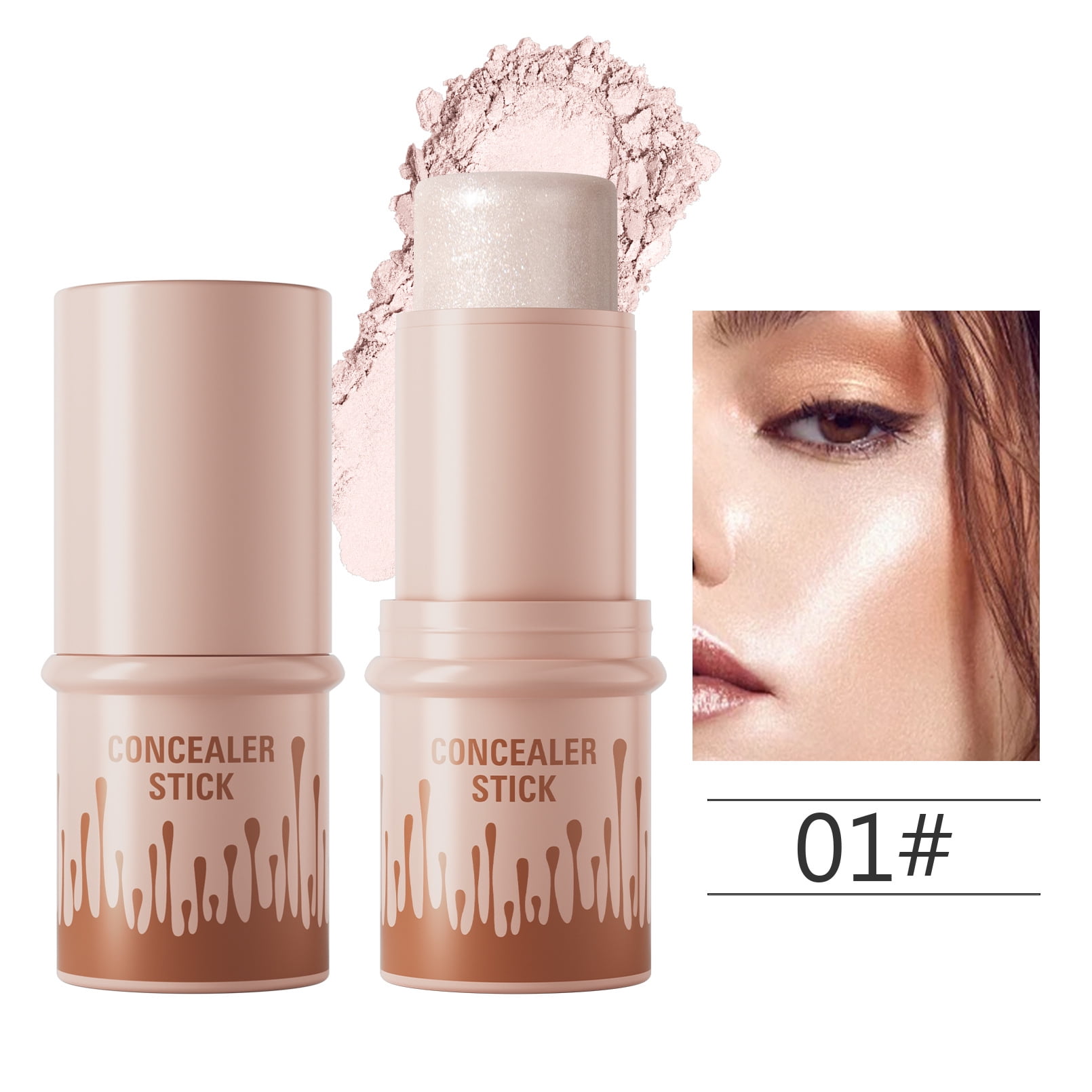 ErDonGy Cream Contour Sticks, Primer Face Highlighter Contouring ...