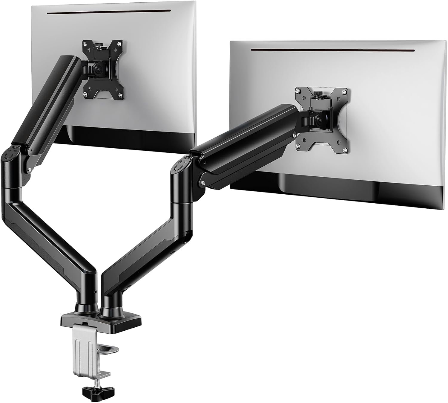 ErGear Dual Monitor Stand up to 32 inches Screen, Load-Bearing Max 22 ...