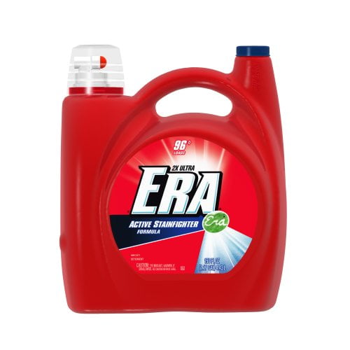 Era 2x Ultra Regular Liquid Detergent, 96 Loads, 150 Fluid Ounce ...