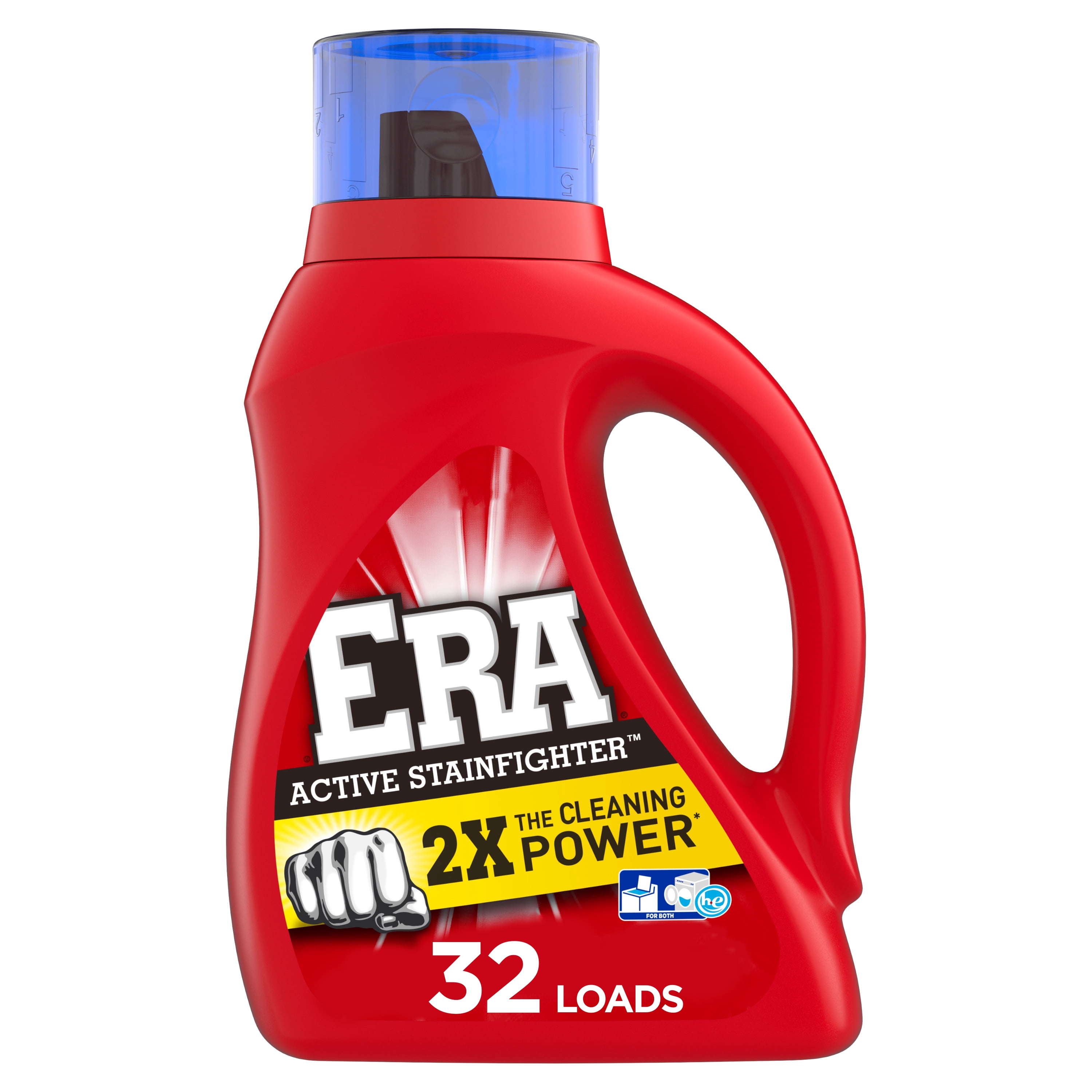 Era Active Stainfighter Liquid Laundry Detergent 32 Loads 50 fl oz HE ...