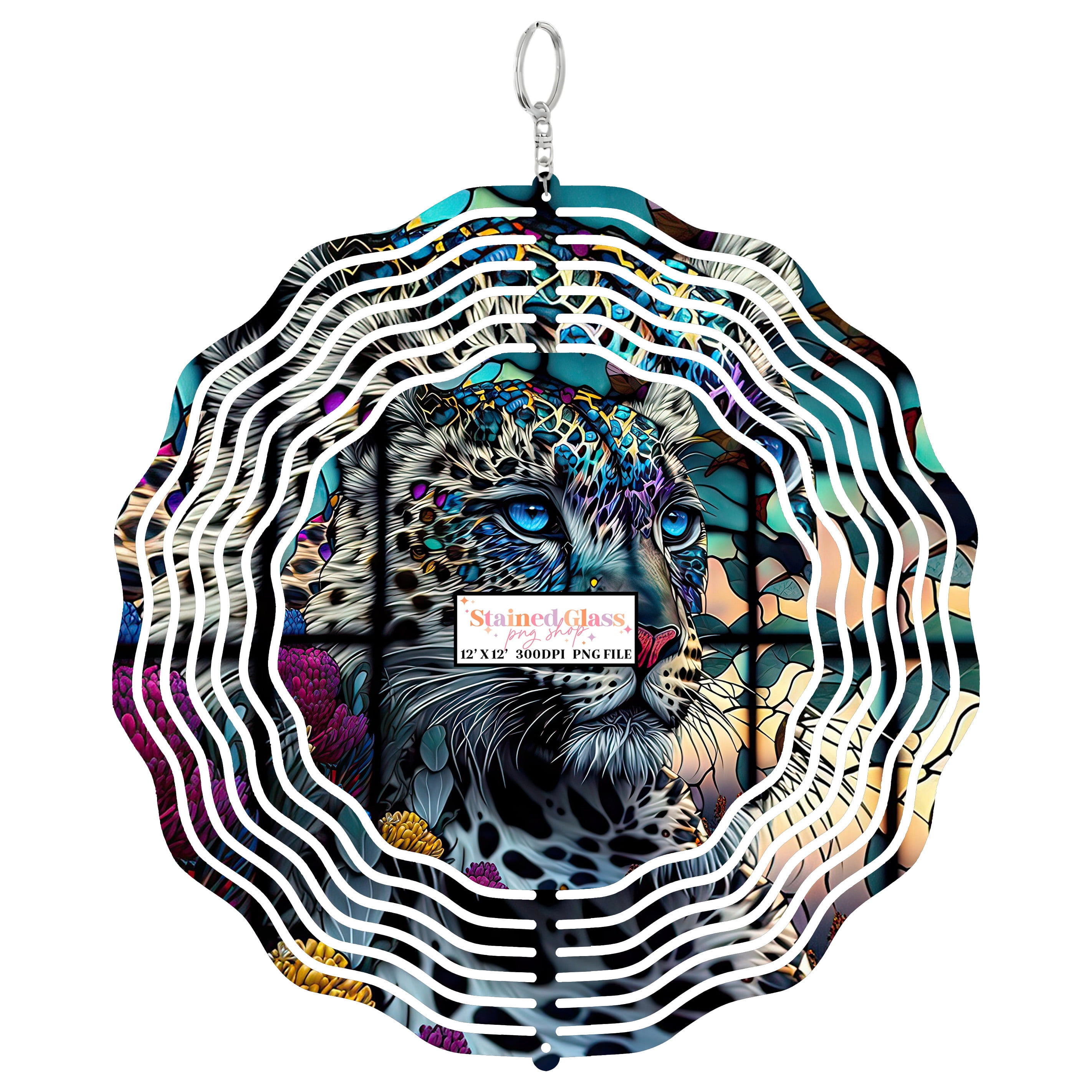 Era Gift Arctic Fox Winter 3D Wind Spinner, Stainless Steel Kinetic Art ...