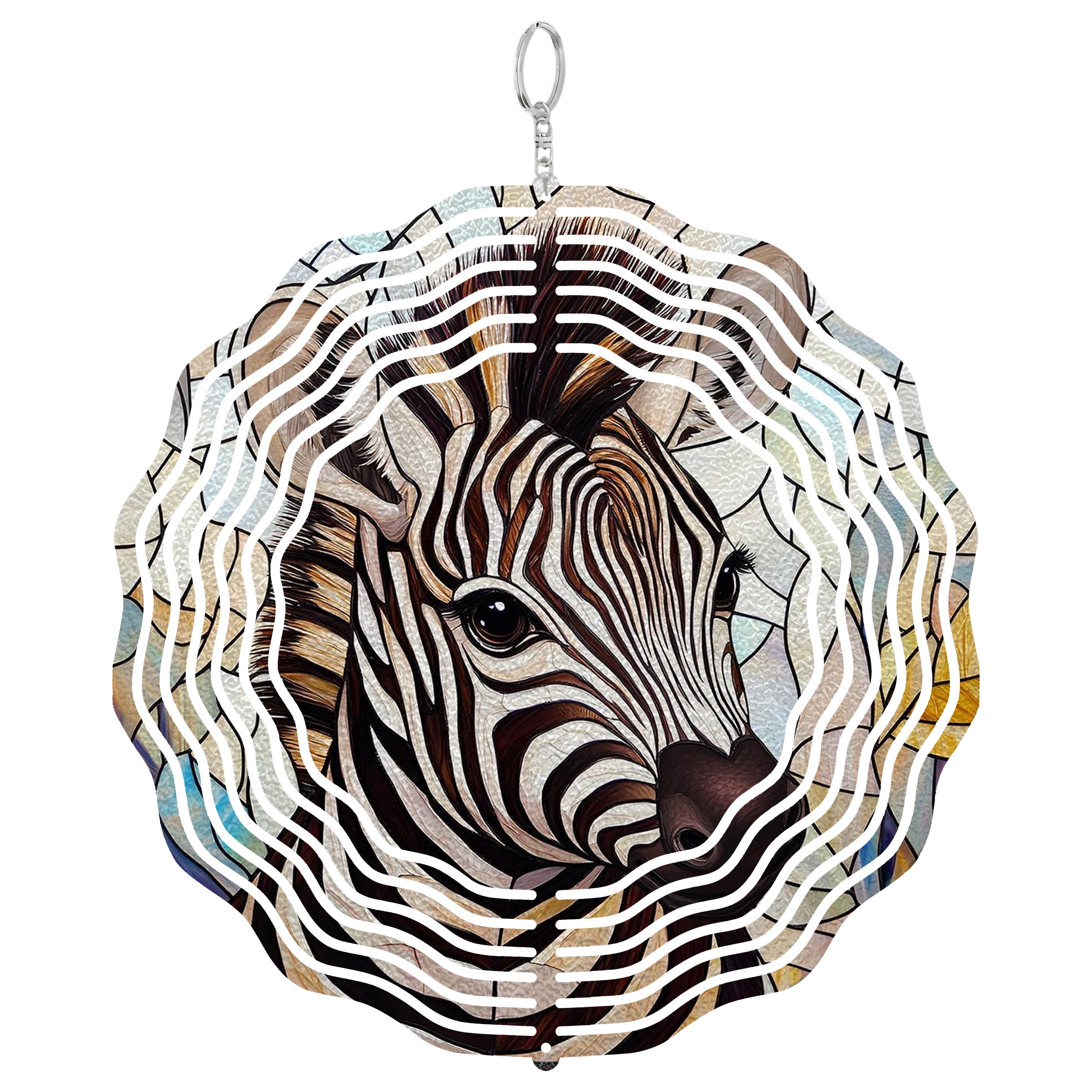 Era Gift Baby Zebra Sun Catcher, 3D Wind Spinner Style UV Printed ...