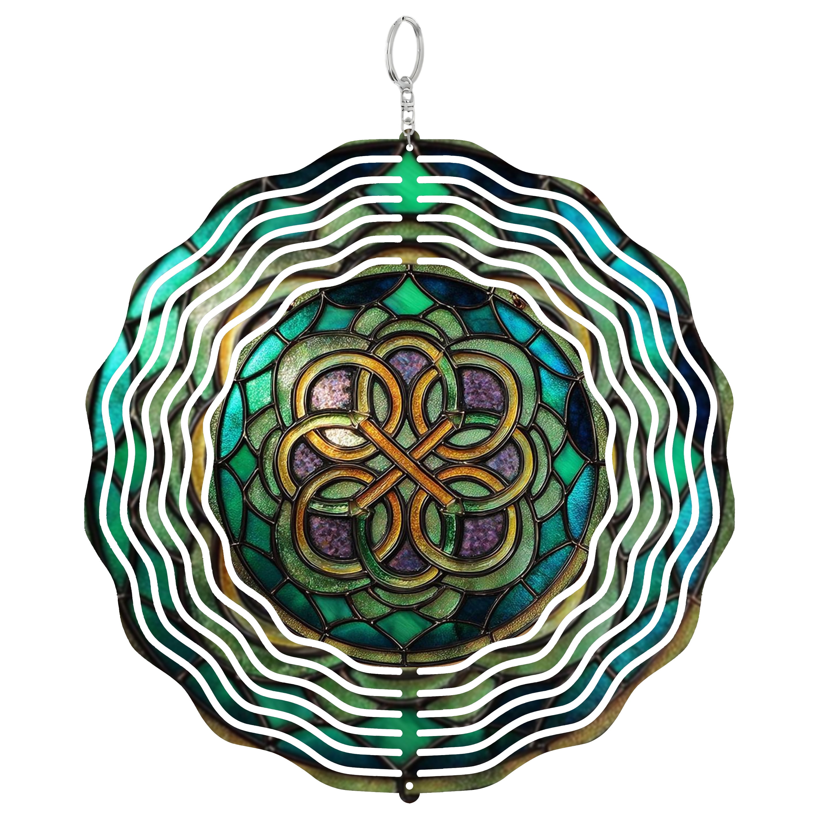 Era Gift Celtic Knot Irish Heritage Sun Catcher 3D Wind Spinner ...