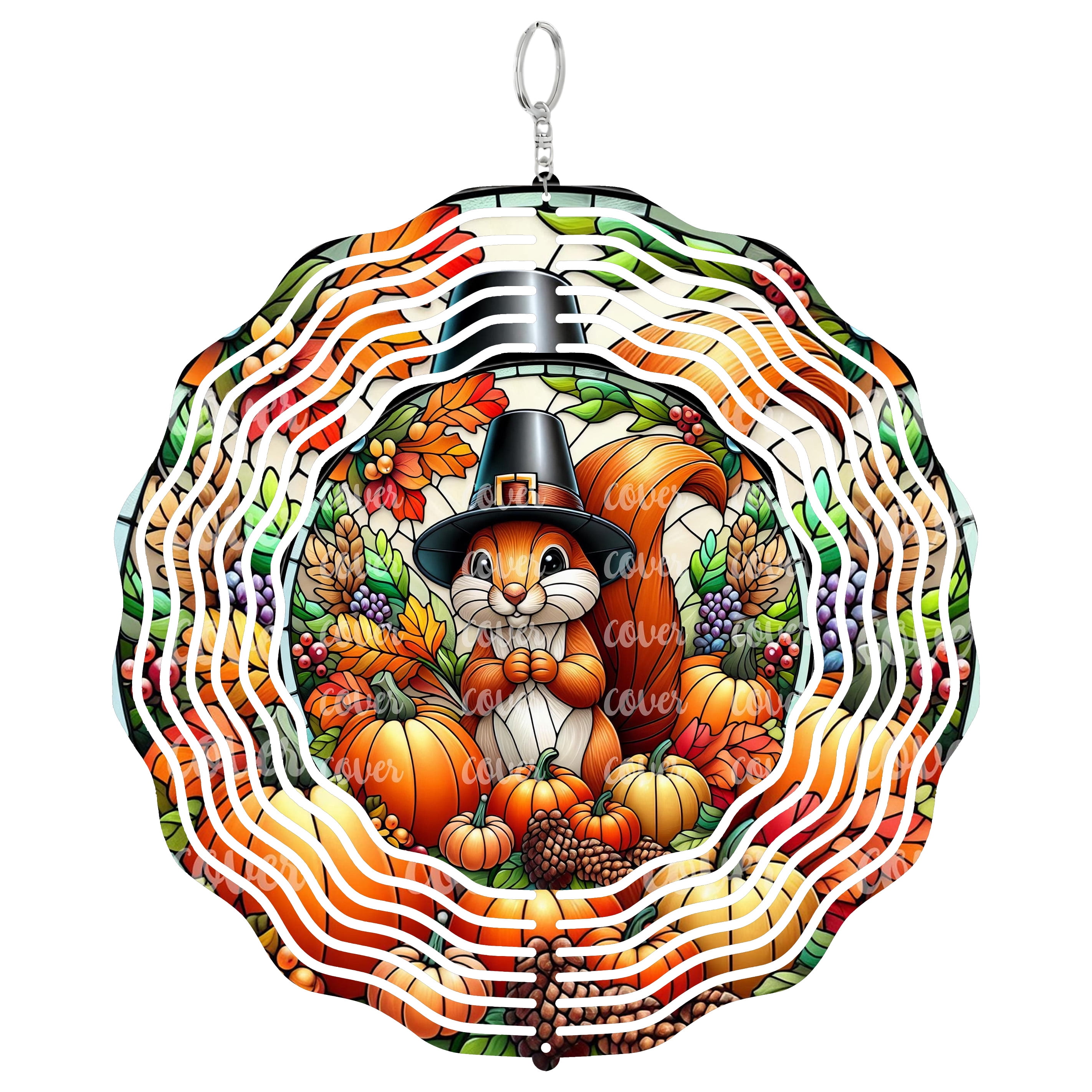 Era Gift Happy Thanksgiving Wind Spinner, Fall Autumn Leaves 3D Kinetic ...