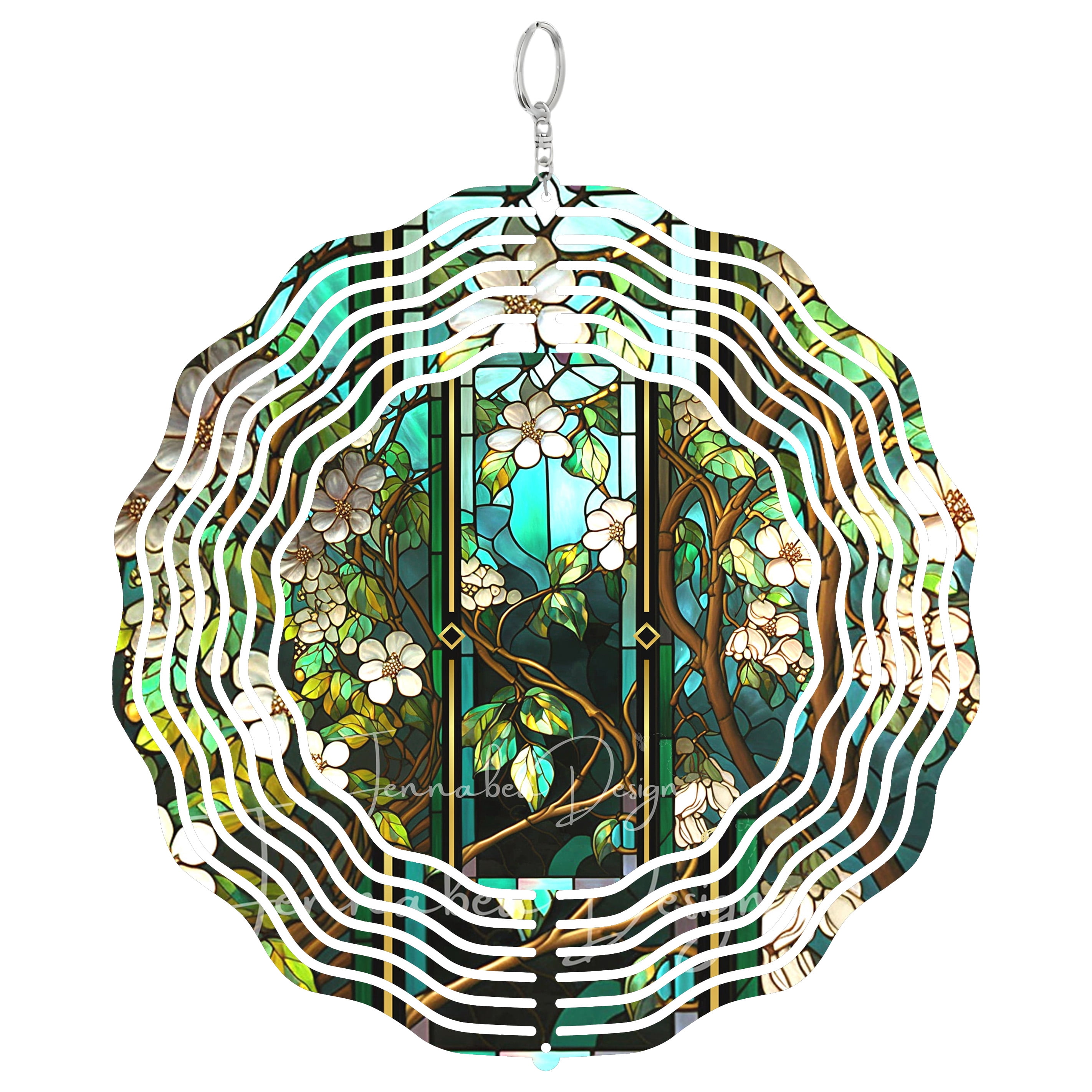 Era Gift Papillon Dog Sun Catcher 3D Wind Spinner, Stainless Steel ...