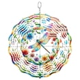 Era Gift Spring Flower Sun Catcher 3D Wind Spinner, Stainless Steel ...