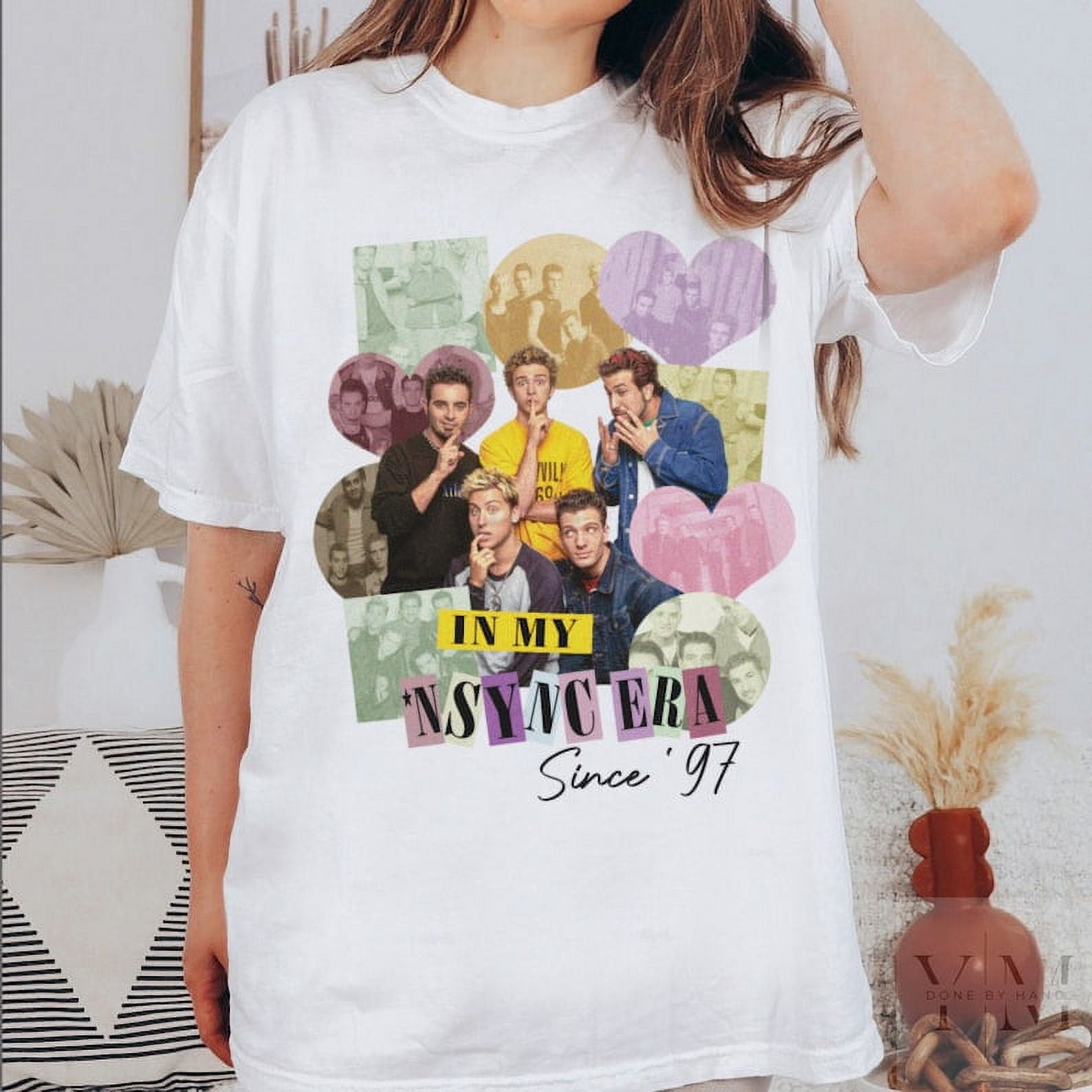 Era Nsync 1997 Tour Shirt, Nsync Band Merch Tshirt, In My Nsync Reunion ...