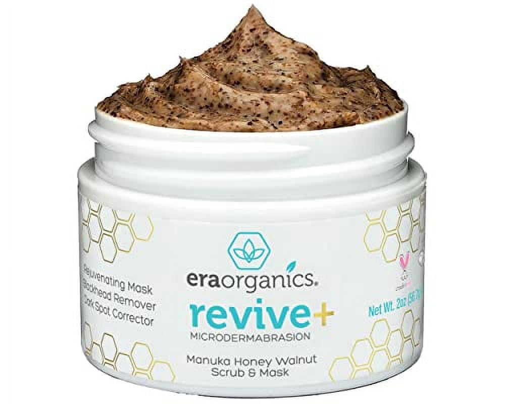 Era Organics Microdermabrasion Facial Scrub & Face Exfoliator - Spa ...