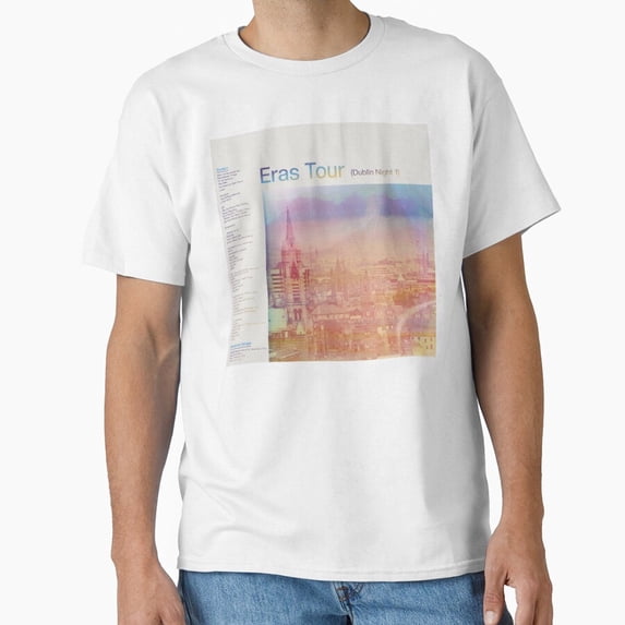 Eras Setlist Dublin Night 1 Pop Stadium Arena Concert Dates T-Shirt ...