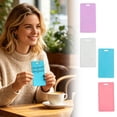 Erasable Badge Sticky Notes Reusable Silicone Notepad with Ballpoint ...