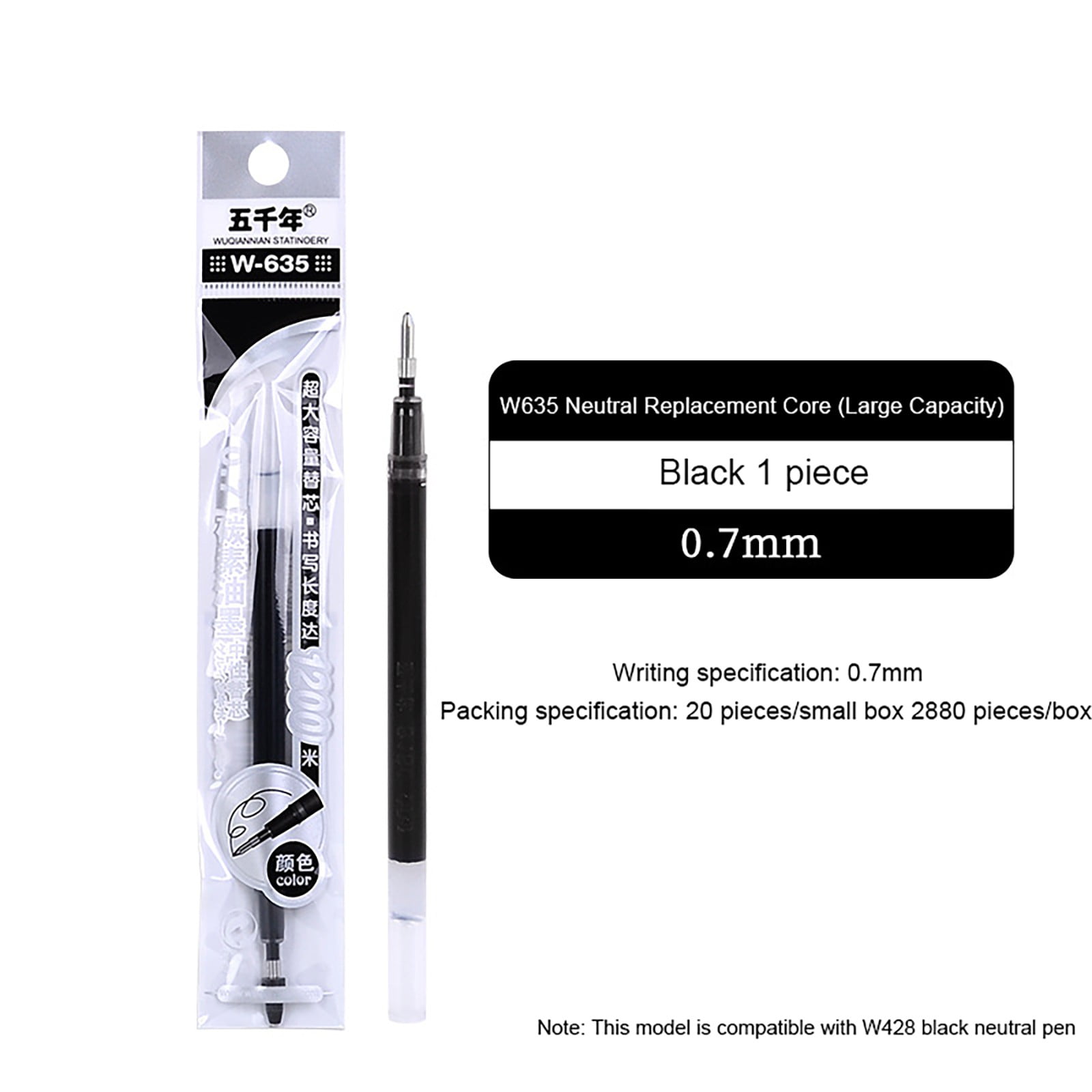 Erasable Gel Ink Pen Refills Compatible with Frixion Friction, Smooth ...