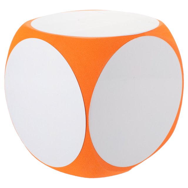 Erasable Large Foam Dice Portable Blank Foam Dice for Game Toy Diy ...