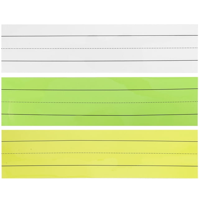 Erasable Notebook Paper Magnetic Weekly Strips Dry Erase Whiteboard ...
