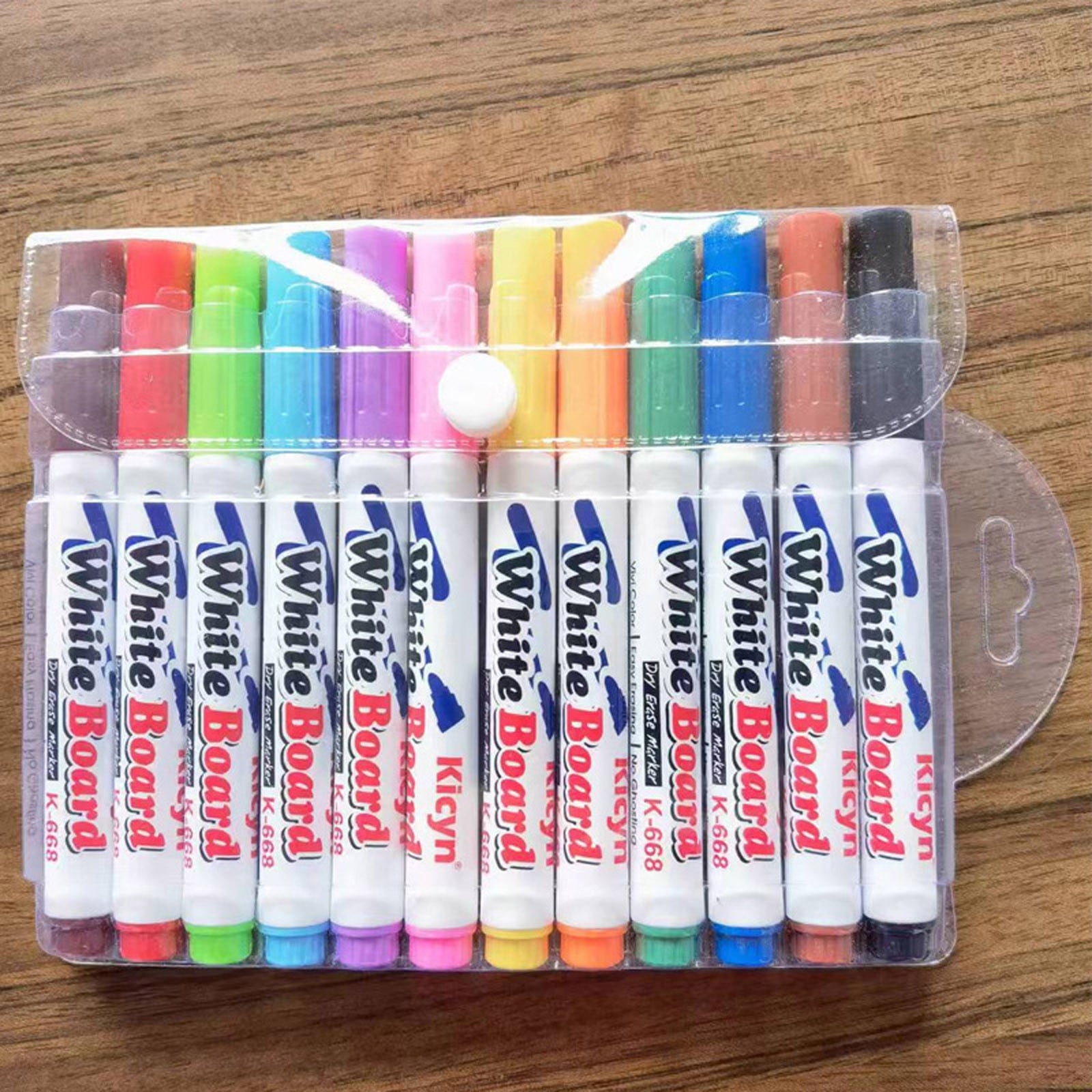 Erasable Water-Based Whiteboard Markers, Quick-Dry Low-Odor Non-Toxic ...