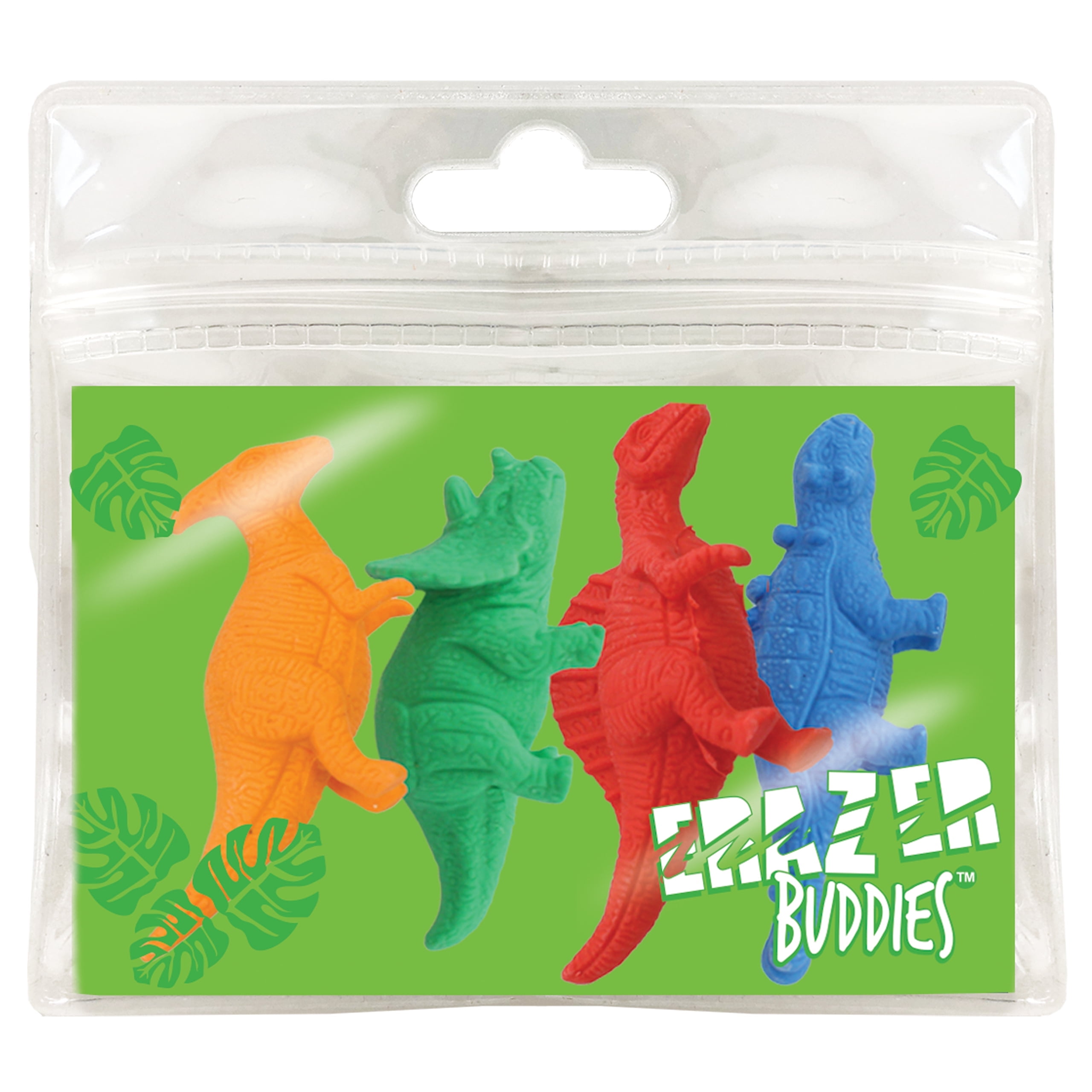 Eraser Buddiez - Dinosaur by Deluxebase. Dino Rubber Erasers for School ...