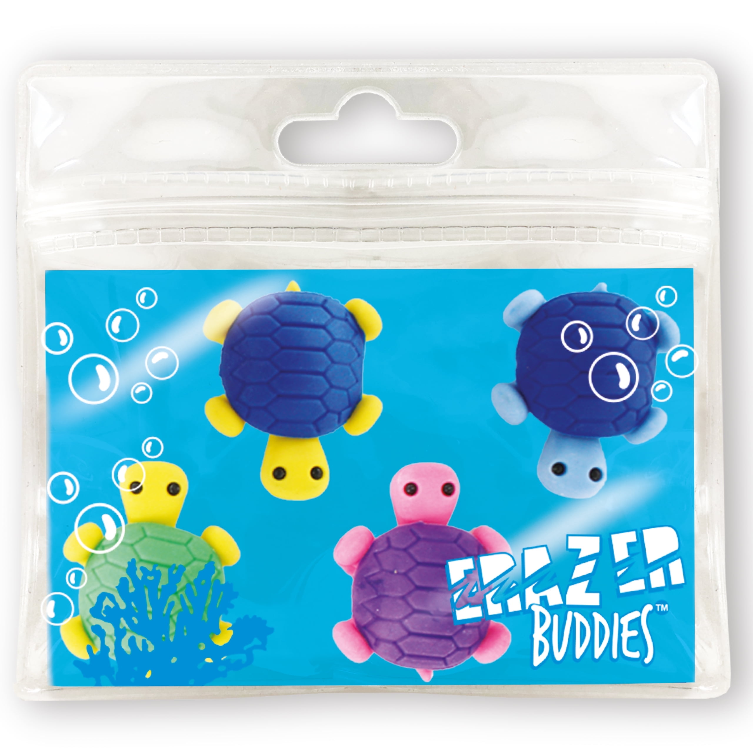 Eraser Buddiez - Sea Turtle by Deluxebase | Fun Rubber Erasers for ...