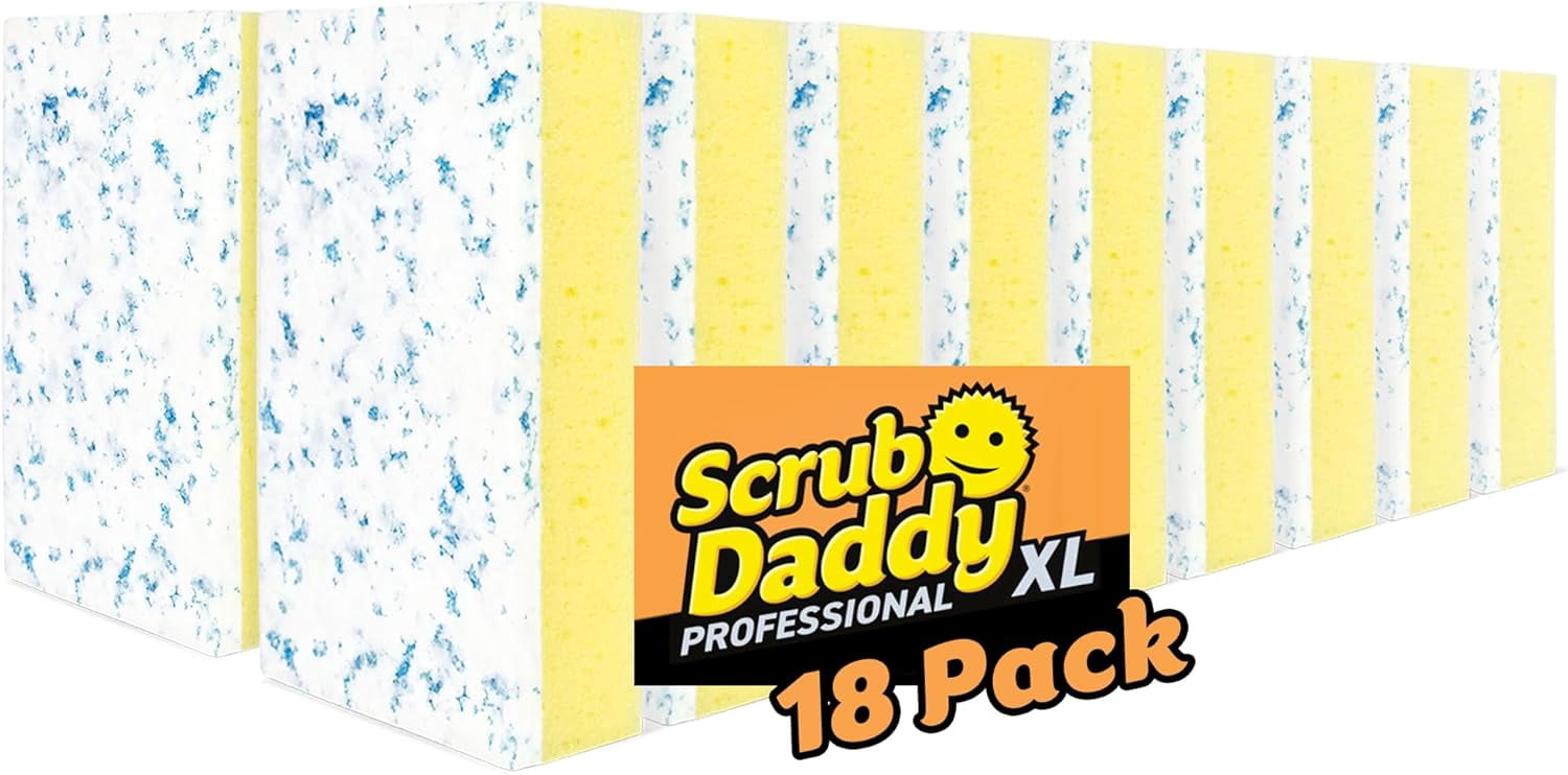 Eraser Daddy XL - Large Melamine Foam Sponges for Cleaning - Dual-Sided ...