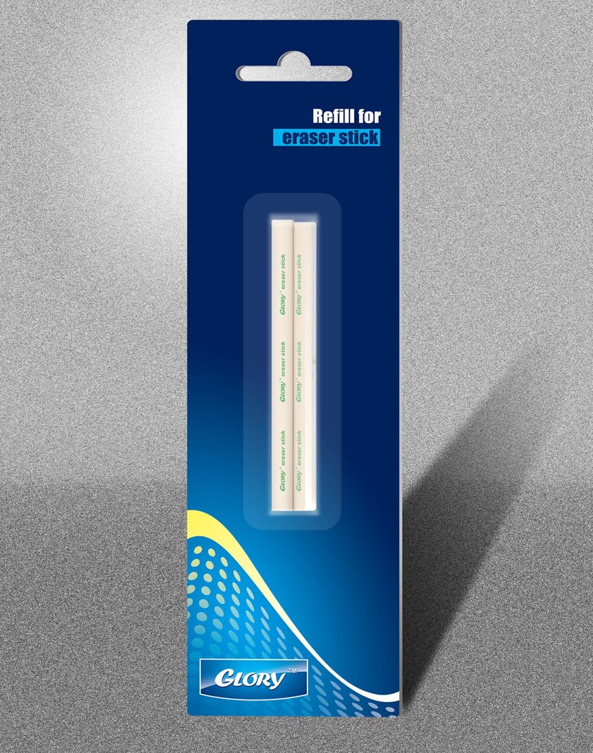 Eraser Stick Refills, 2ea, carded, CASE PACK of 50 - Walmart.com