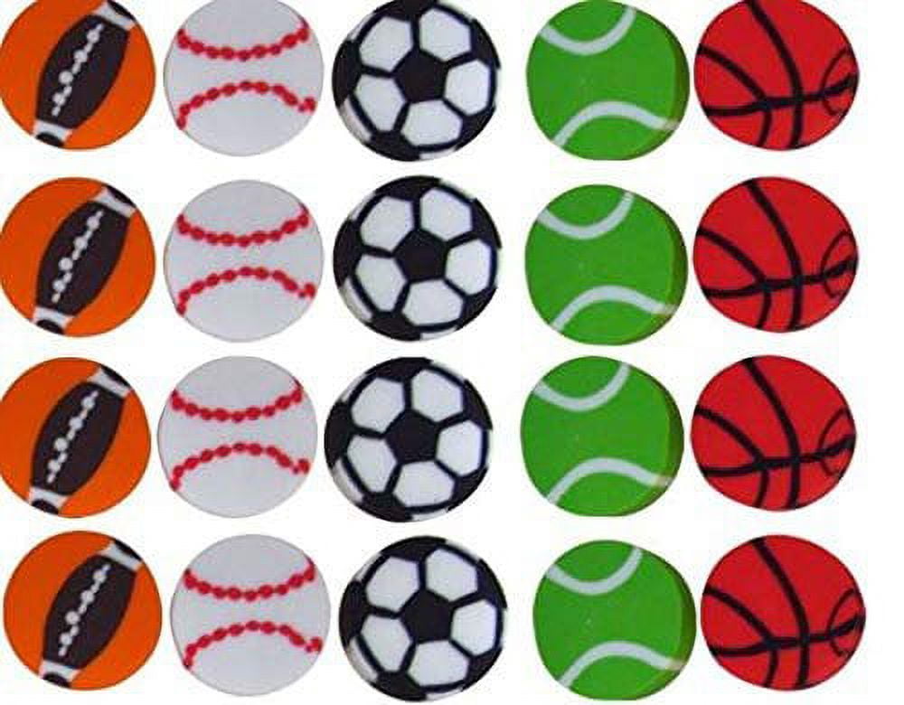 Sports Ball Erasers at Mildred Urban blog