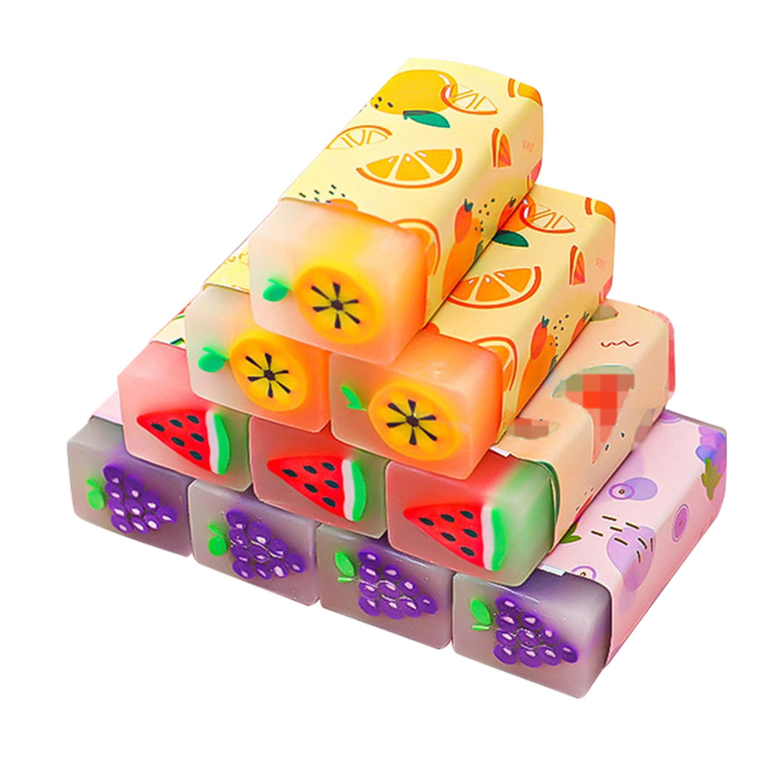 Erasers for Pencils, Tyeign Cute Erasers for teen 10 Pack Fun Desk ...