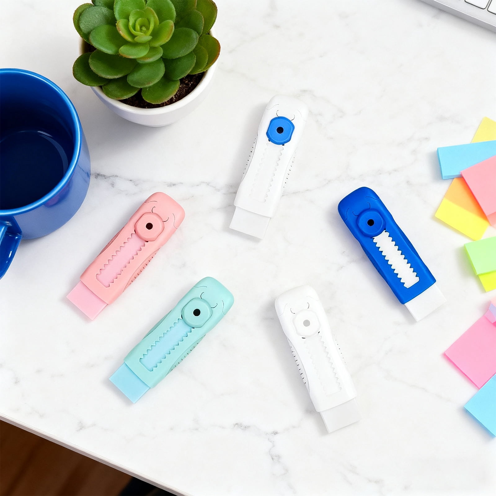 Erasers Retractable, Mechanical Eraser, Sliding Retractable Click ...