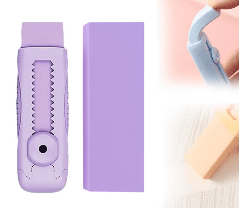 Erasers Retractable, Mechanical Eraser, Sliding Retractable Click ...