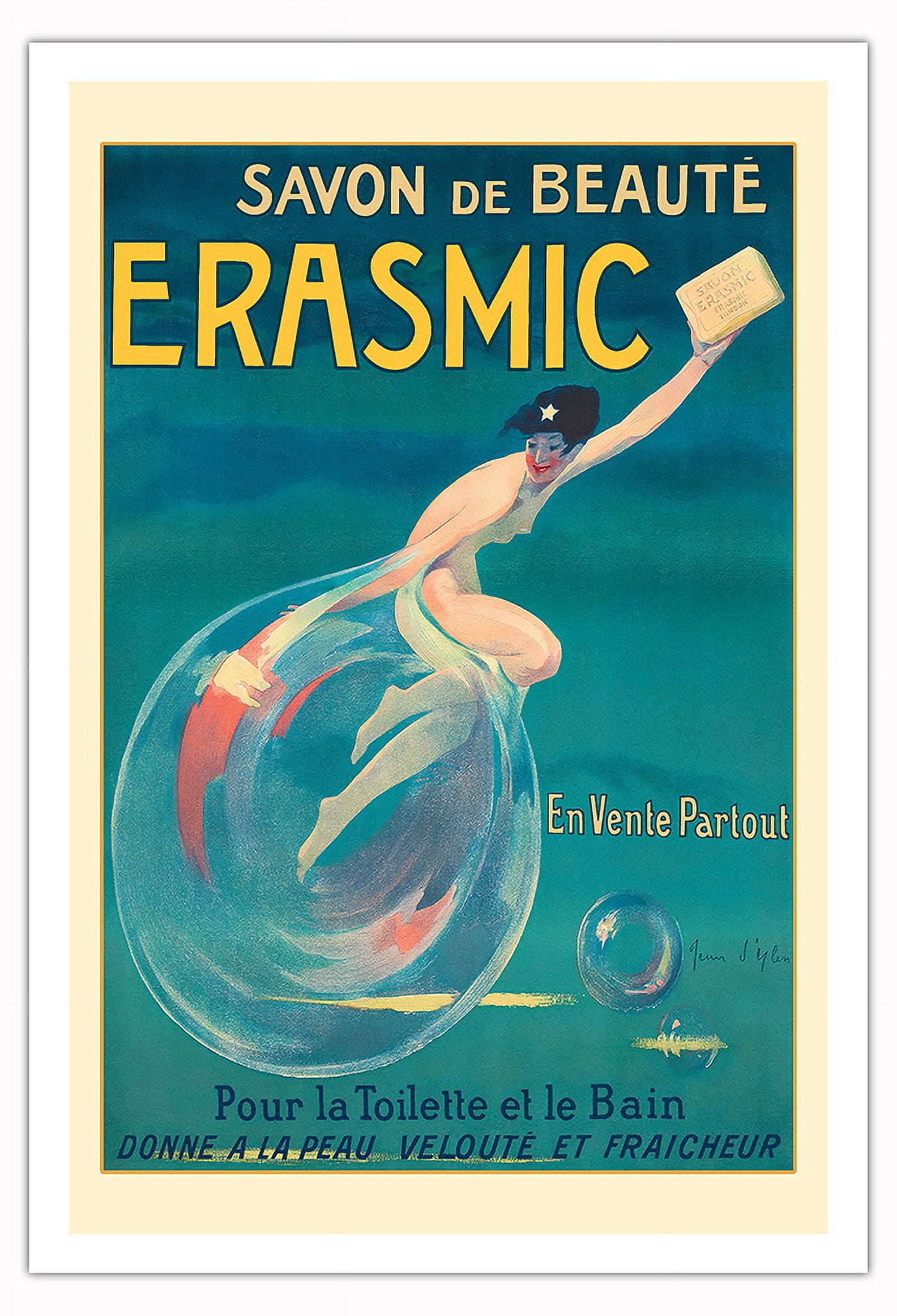 Erasmic Beauty Soap (Savon de Beauté) - For the Toilet and the Bath ...