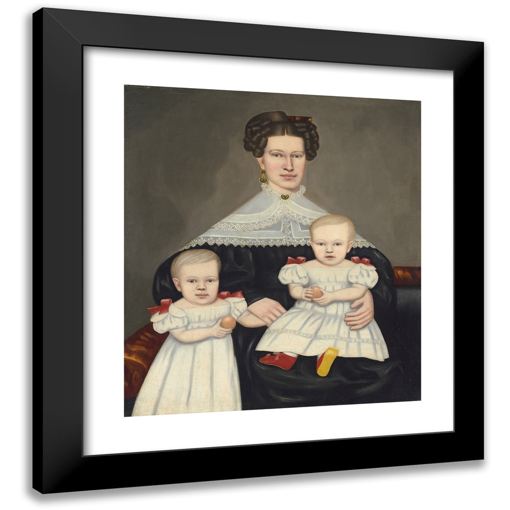 Erastus Salisbury Field 15x16 Black Modern Framed Museum Art Print ...