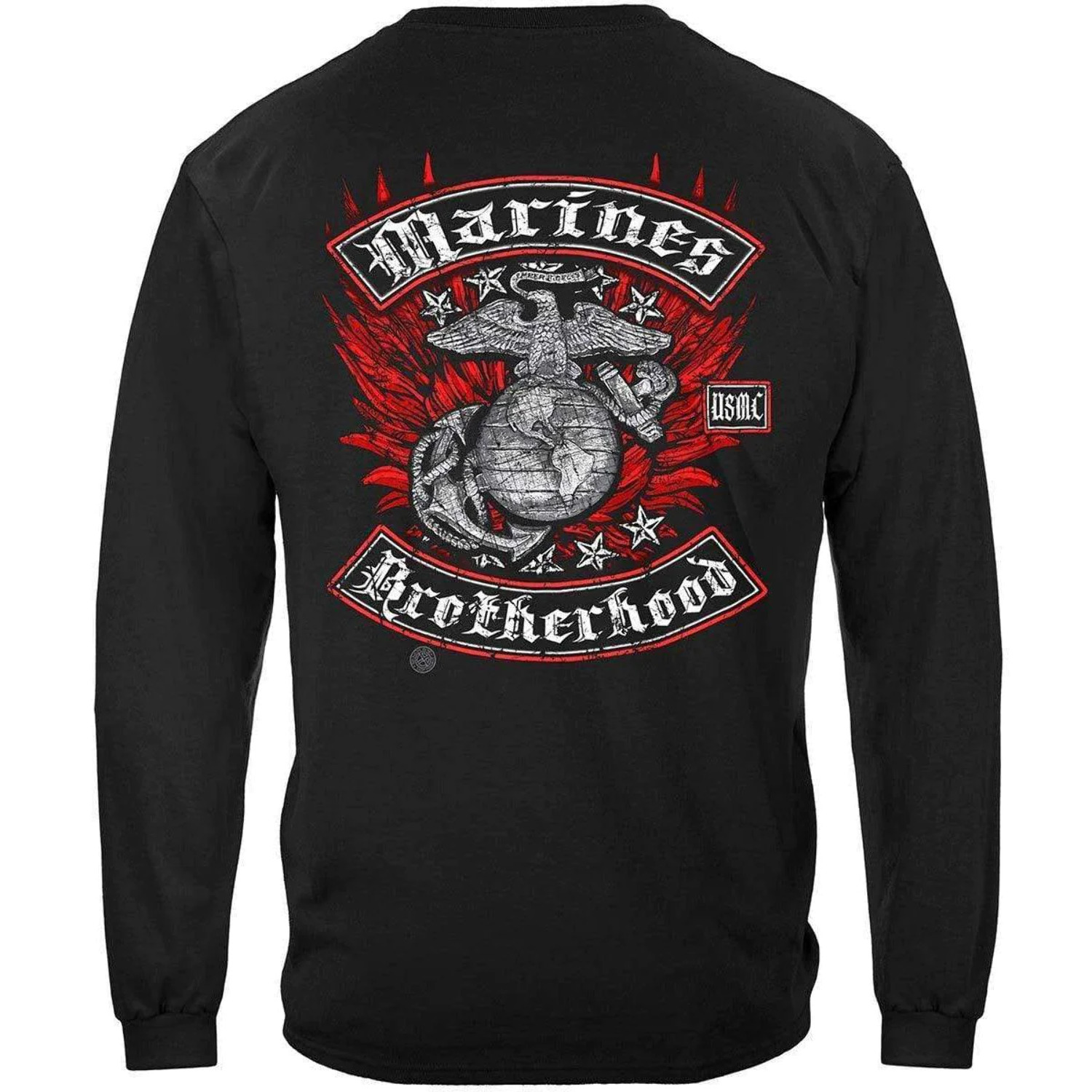 Erazor Bits MM2141LSL USMC Marine Corps Biker with Rockers Foil Stamp ...