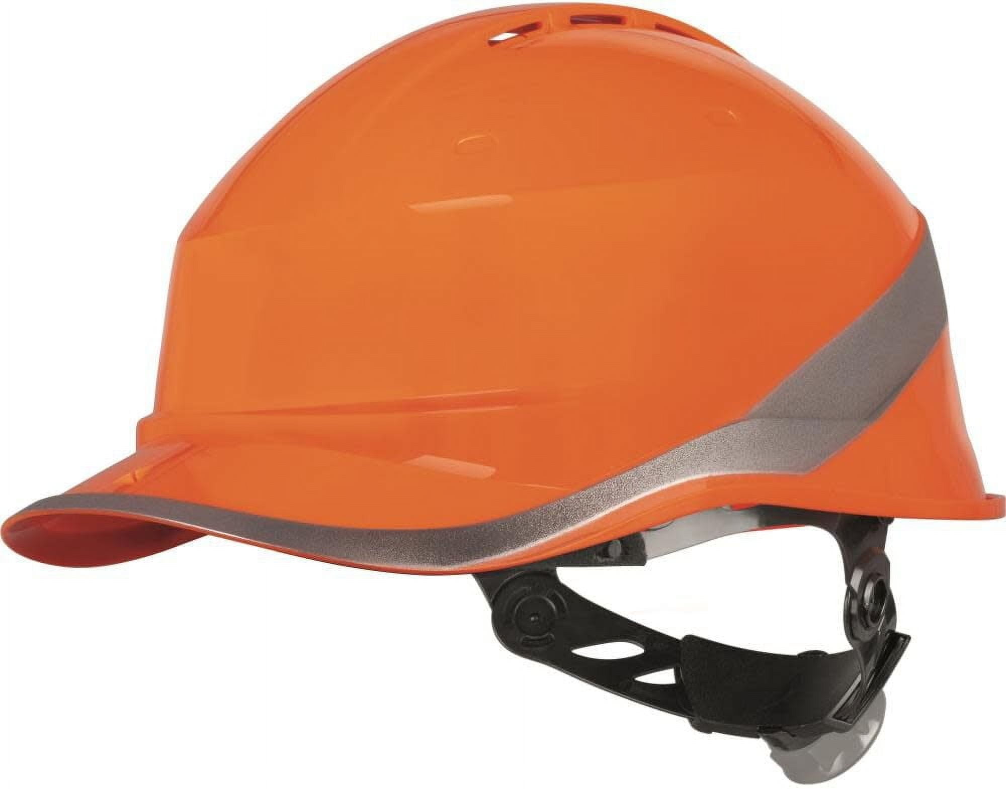 Erb Diamond Vented Abs Safety Helmet Orange - Walmart.com