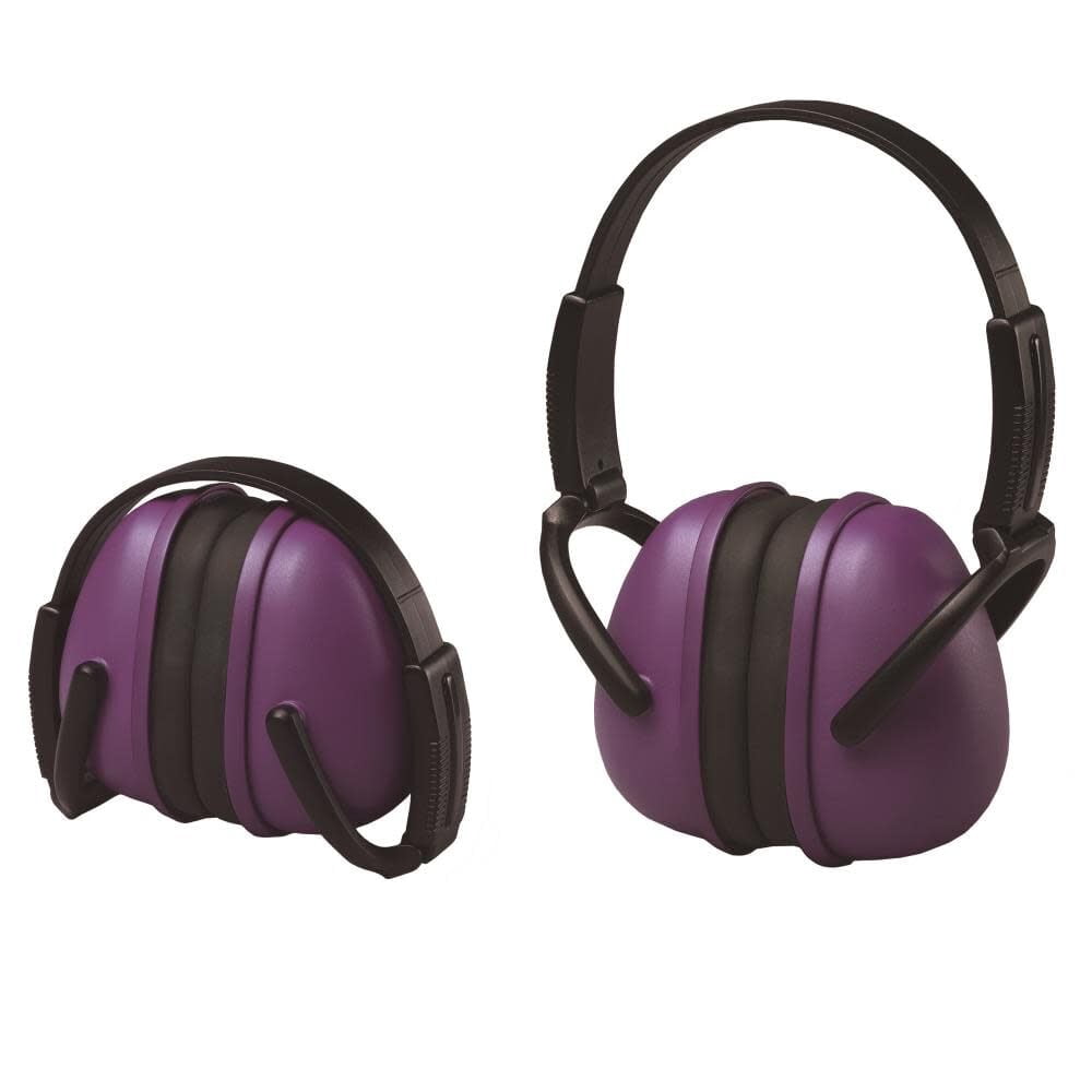 Erb Purple Foldable Ear Muffs - Walmart.com