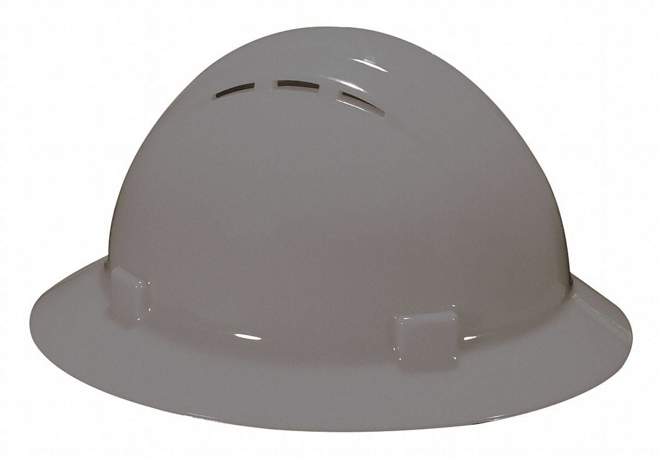 Erb Safety Hard Hat,Type 1, Class C,Pinlock,Gray 19537 - Walmart.com