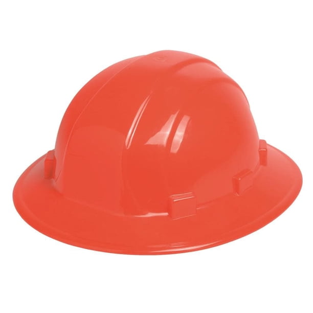 Erb Safety Hard Hat,Type 1, Class E,Hi-Vis Orange 19923 - Walmart ...