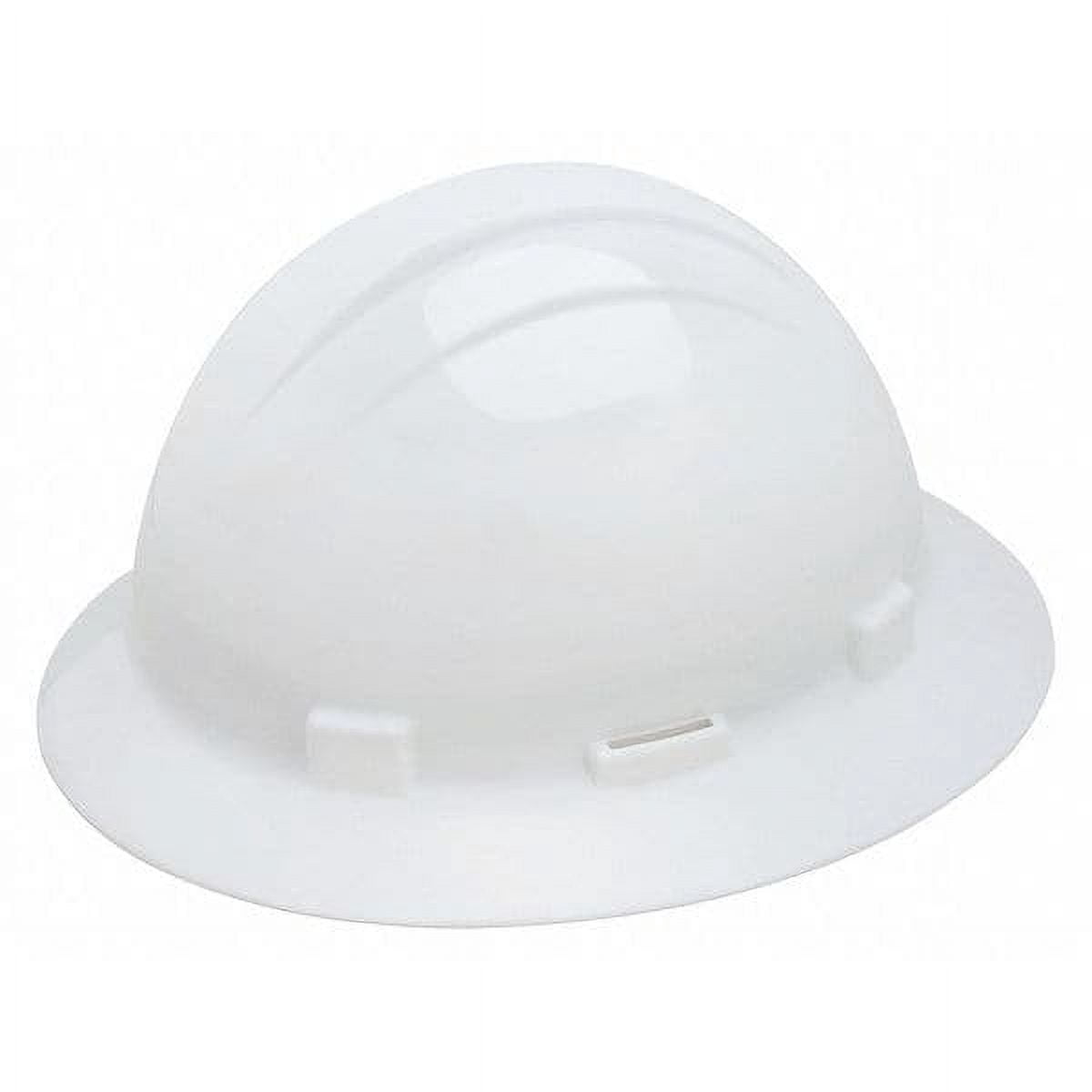 Erb Safety Hard Hat,Type 1, Class E,Pinlock,White 19291 - Walmart ...