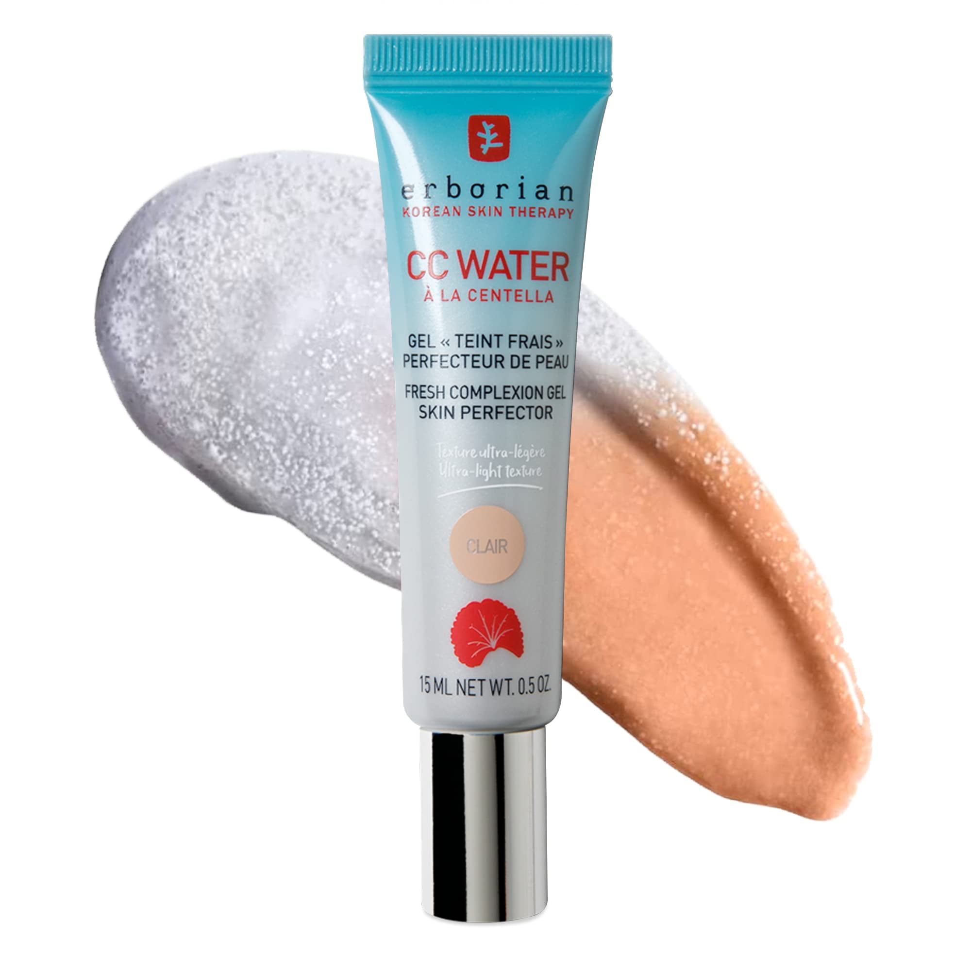 Erborian CC Water with Hyaluronic Acid, Clair - Ultra-Light Gel Color ...