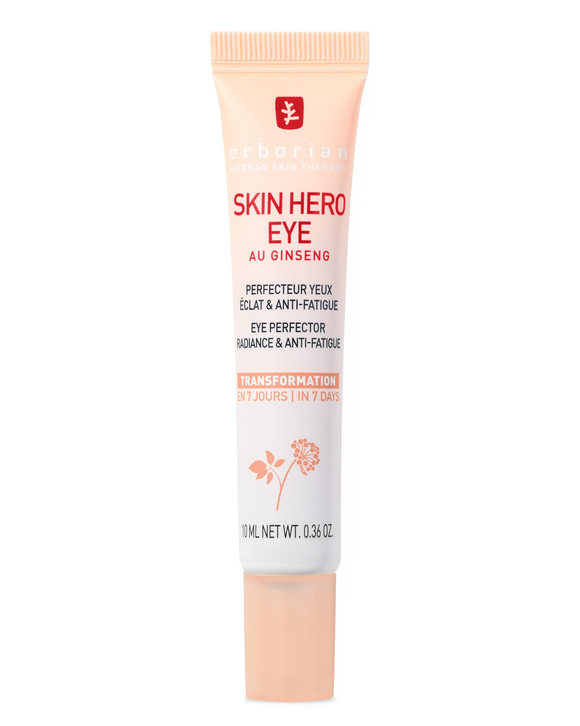 Erborian Skin Hero MMF7 Cream- Peach Tinted Under Cream for Dark ...