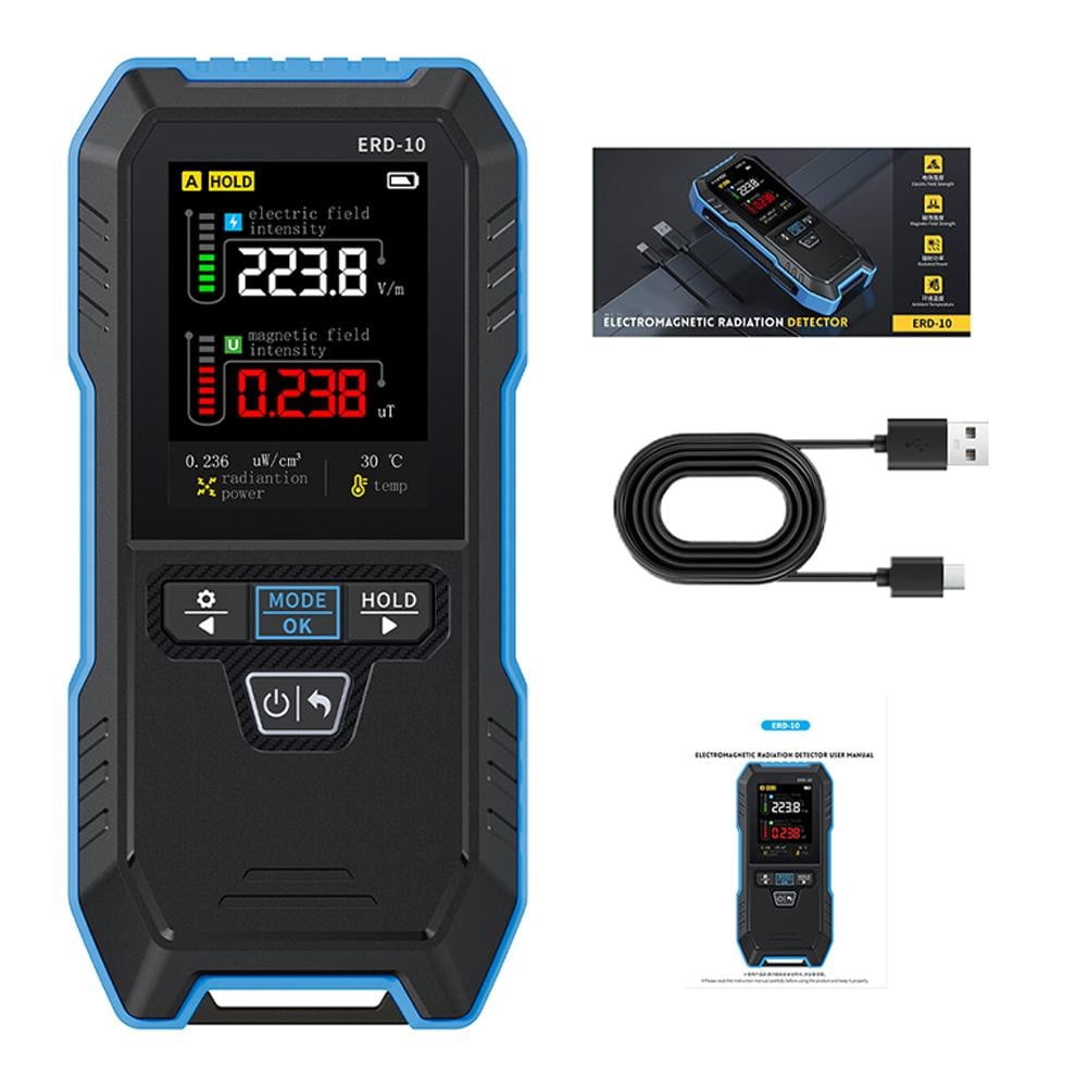 Erd-10 4-In-1 Ef/Mf Electric And Magnetic Field Strength, Temperature ...