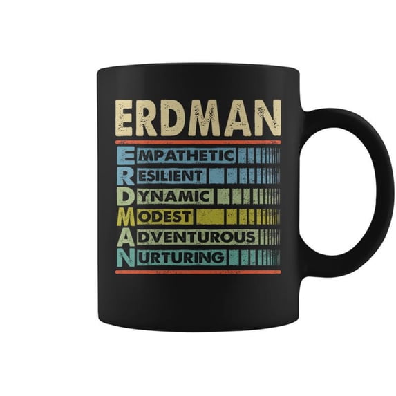 Erdman Family Name Erdman Last Name Team Coffee Mugs - Walmart.com