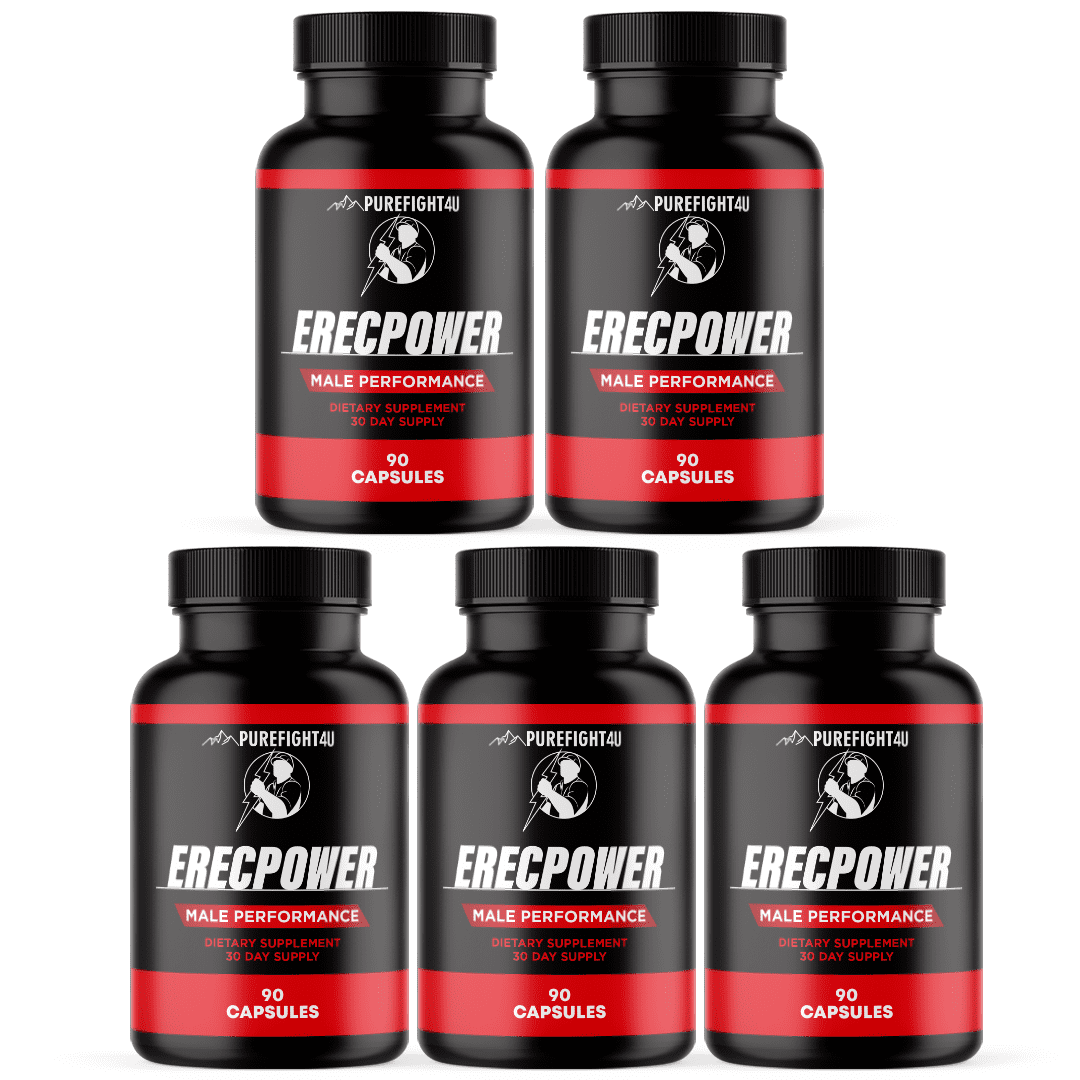 Erecpower Male Performance Support Peak Vitality Supplement Capsules 5 ...