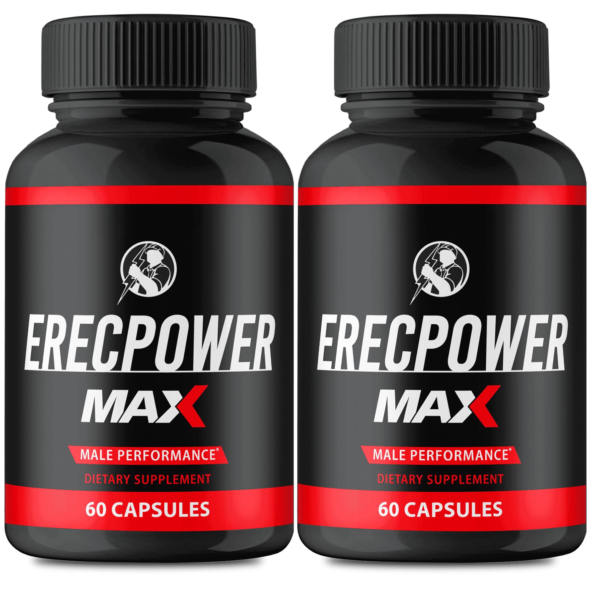 Erecpower Max Supplement Capsules - Maximum Strength, 120 Capsules (2 ...
