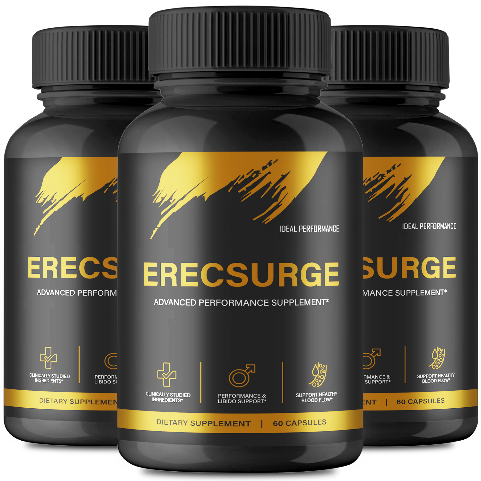 Erecsurge Pills - Erecsurge Supplement Capsules for Men - Maximum Strength Support Performance ...