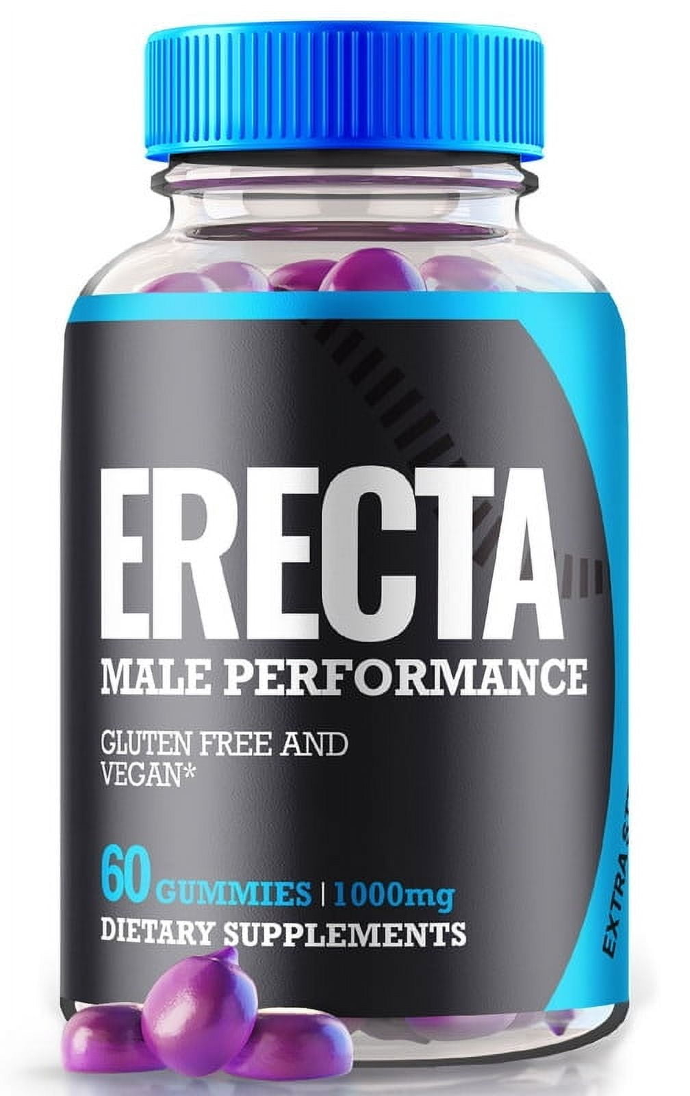 Erecta Gummies, Ultra Performance Support Supplement, Maximum Strength ...