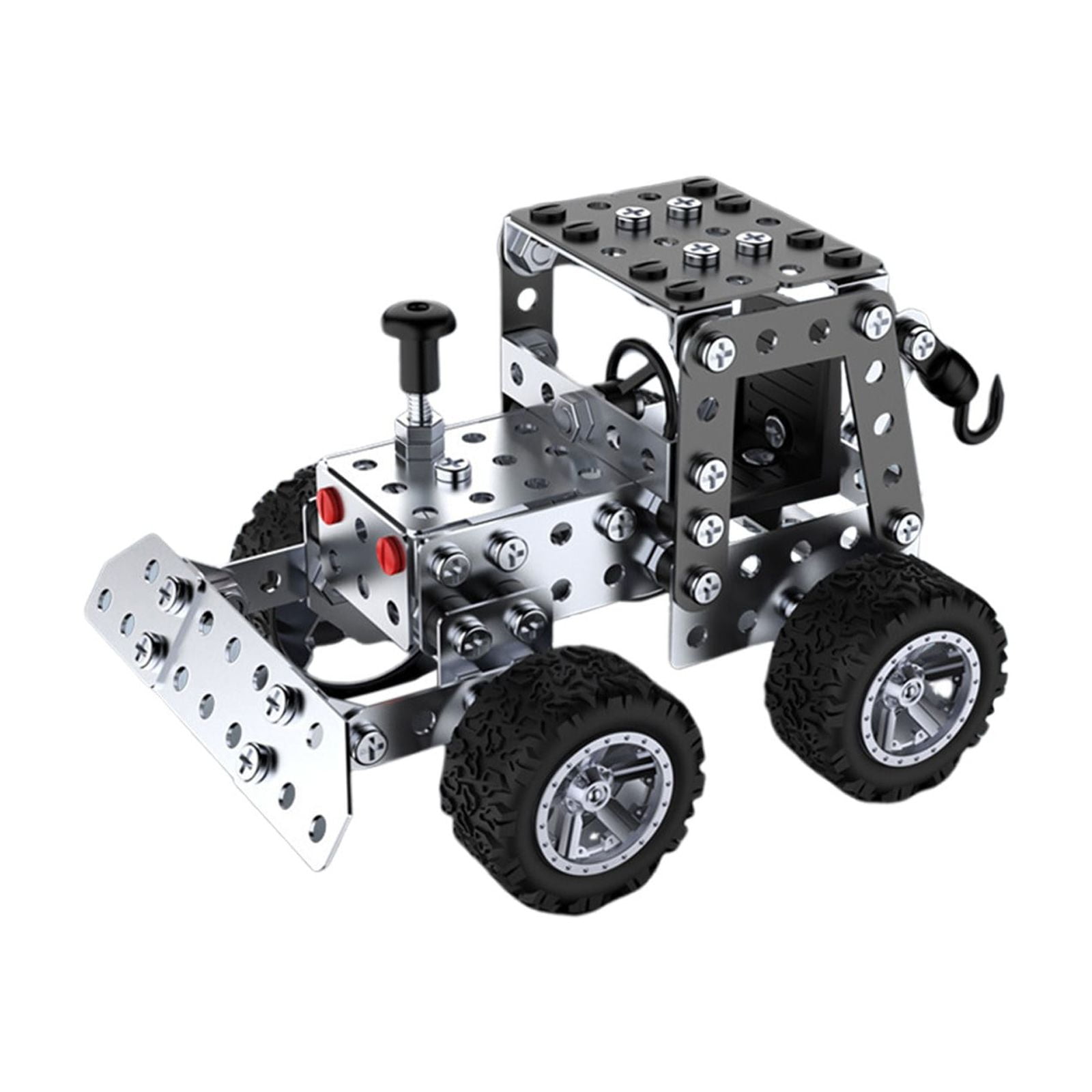 Erector Sets Stem Assembly Metal 3d Puzzle Off Road Model Car Building Kit Construction Set Toys