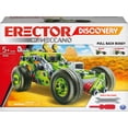 Meccano Discovery 3-in-1 Pull-Back Buggy, STEM Building Kit for Kids 5 ...