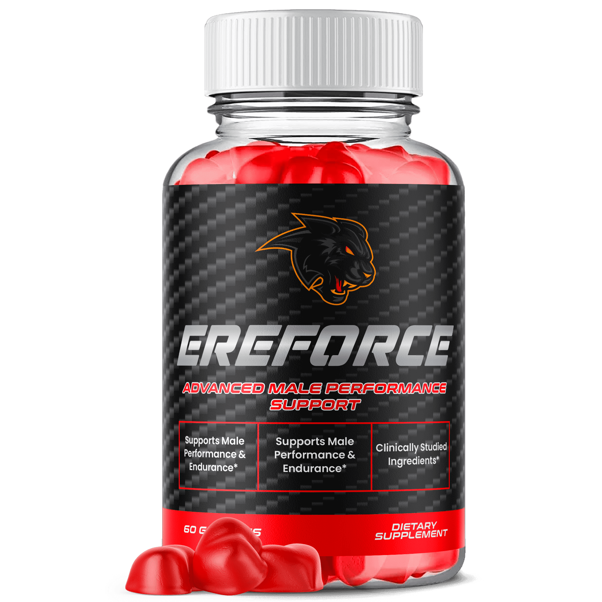 Ereforce Gummies Advanced Formula All Natural Vitamin Supplement 60 Gummies - Walmart.com